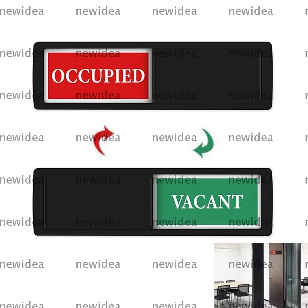NEWIDEA Office Door Sign, VACANT OCCUPIED Waterproof Reminder Signs ...
