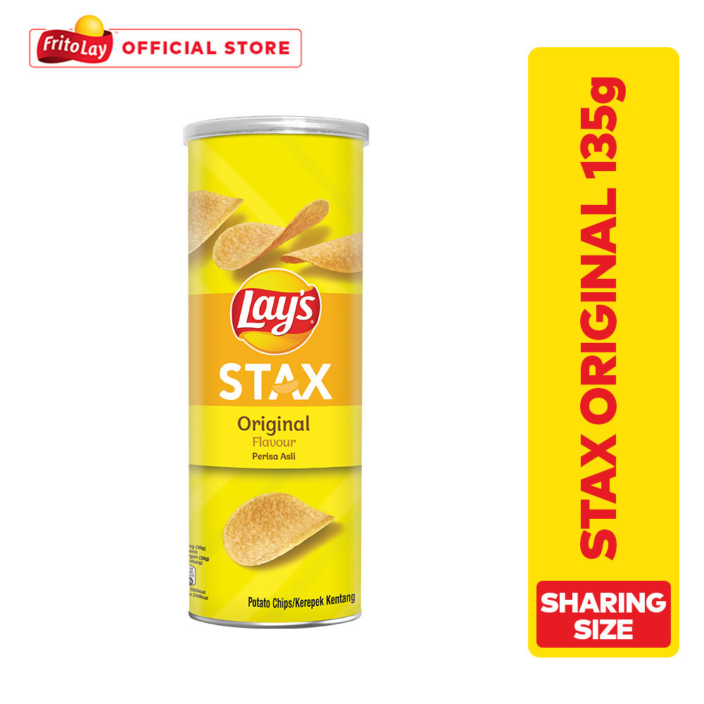 [CLEARANCE SALE] Lay's Stax Original Potato Crisps 135g [EXPIRATION: April 2, 2025] | Shopee ...