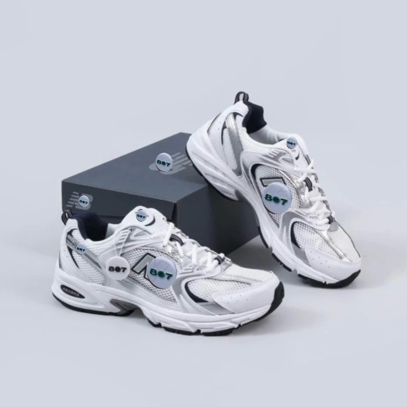 [ORIG] NB 530 White Silver Navy | Shopee Philippines