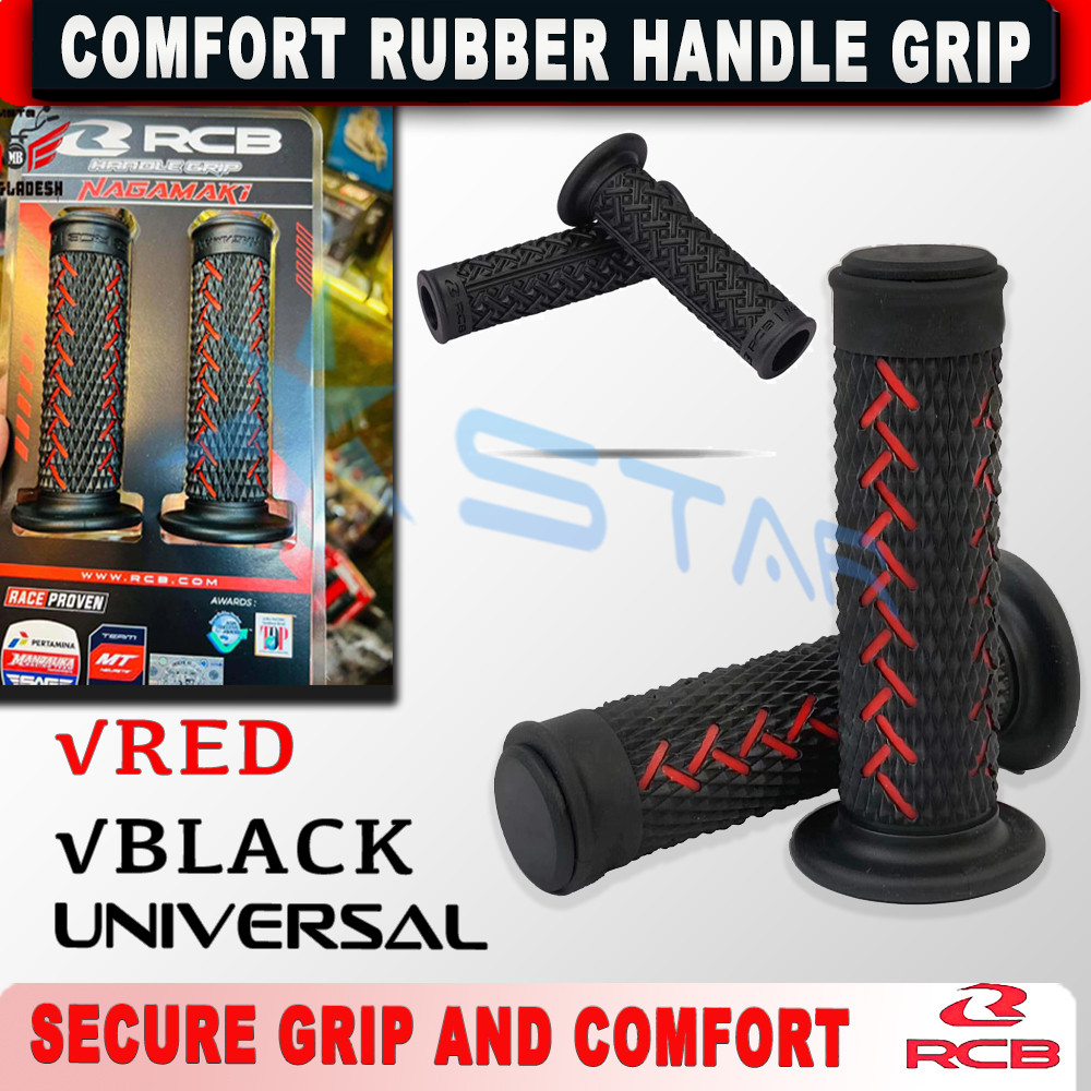 RCB NAGAMAKI Rubber Handle Grip Universal Comfortable grip 2PCS | Shopee Philippines