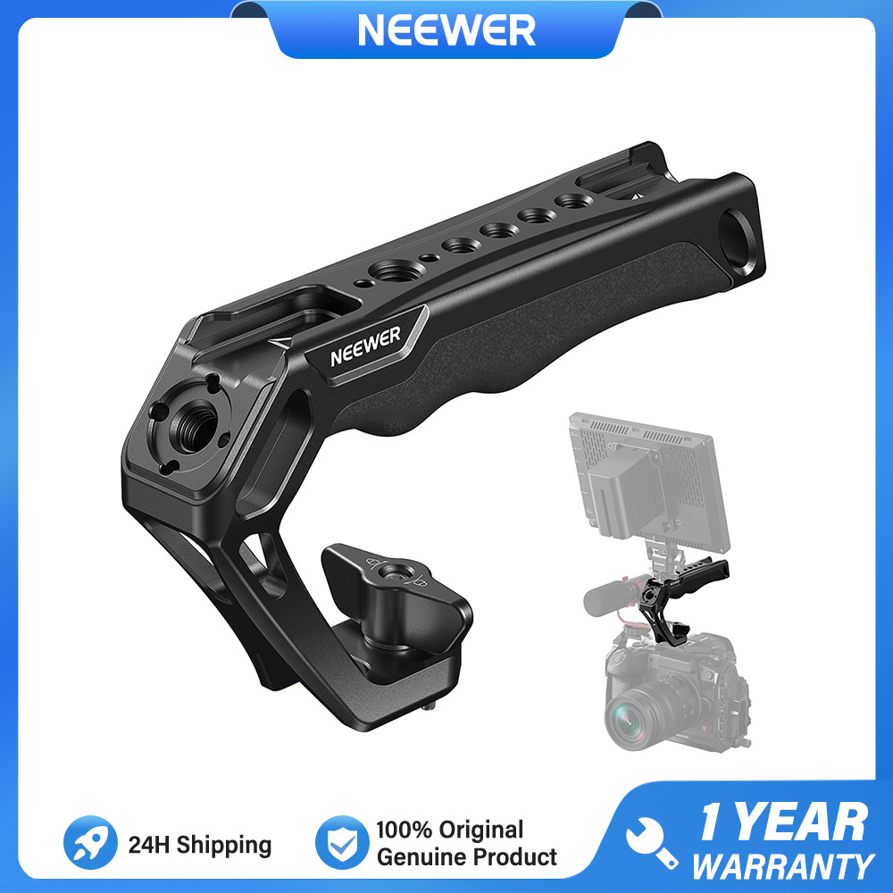 NEEWER CA017 Camera Top Handle with 3/8" Wing Screw & Locating Pins for ...