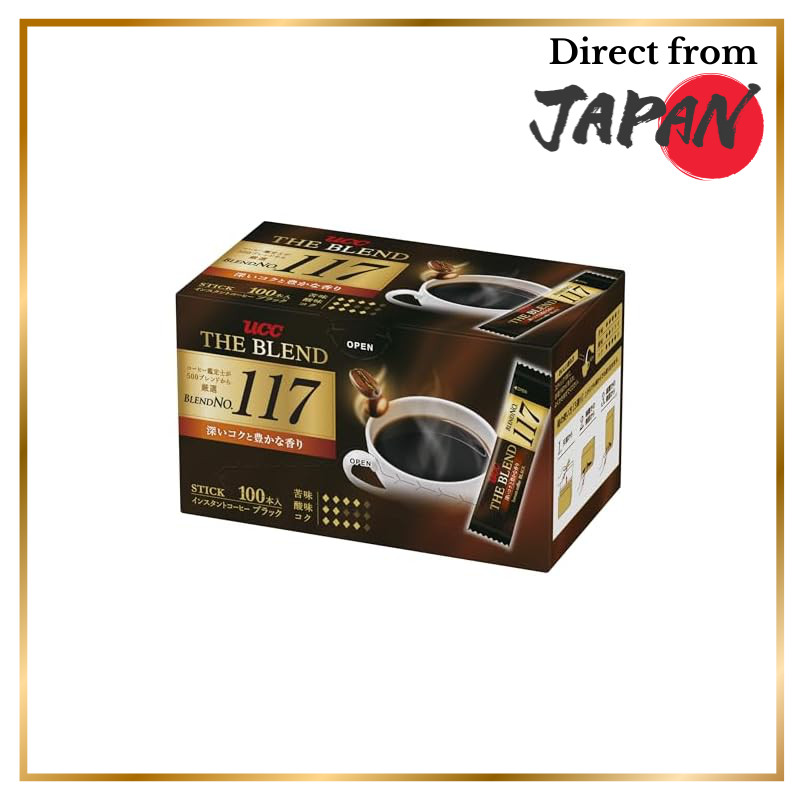 UCC The Blend 117 Stick Coffee 100 Packs [Instant Coffee] [EC Exclusive ...