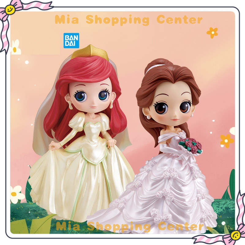 Bandai Figure Disney Princess Wedding Dress Model Merchandise Cute ...
