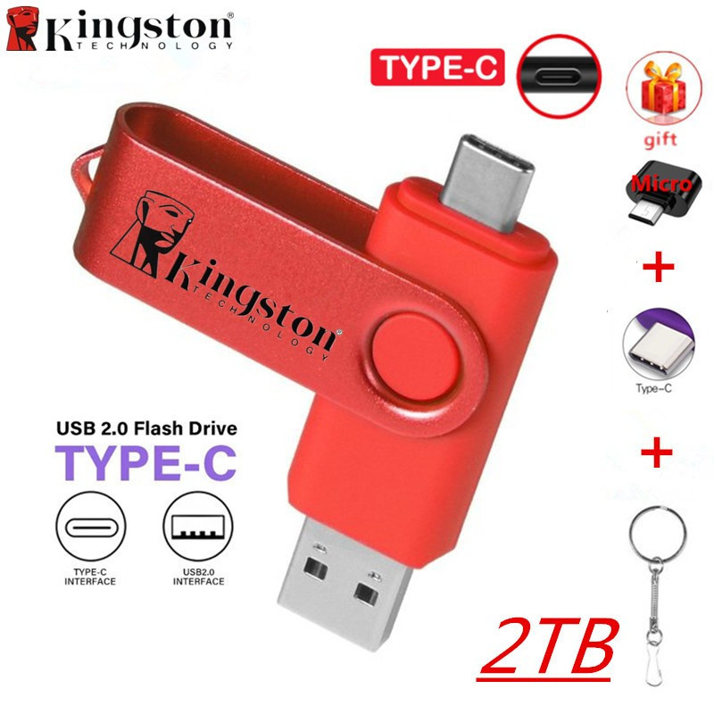 3.0 2TB USB 3in1 Flash OTG Pen Drive 16GB 32GB USB Memory Stick 64GB ...