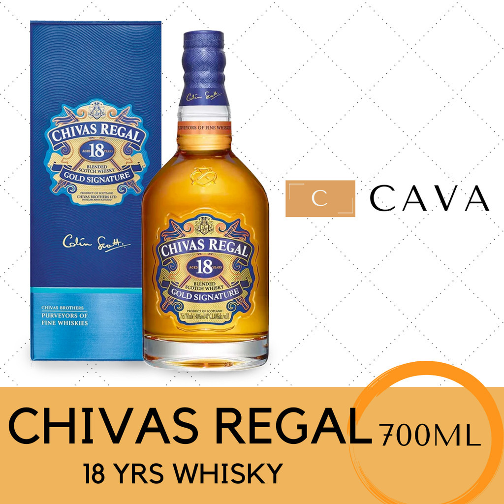 Chivas Regal 18 yo Blended Scotch Whisky 700ml | Shopee Philippines