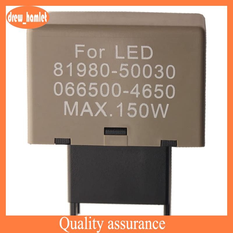 Car Accessories 8-Pin Electronic Flasher Relay for LED Bulb 81980-50030 ...