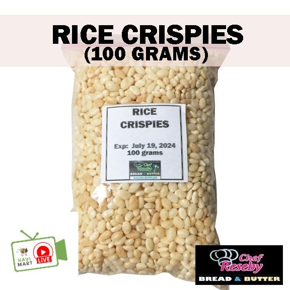 Rice Crispies Pop Rice 25G 50G 100G Perfect for Ice Scramble Halo Halo ...