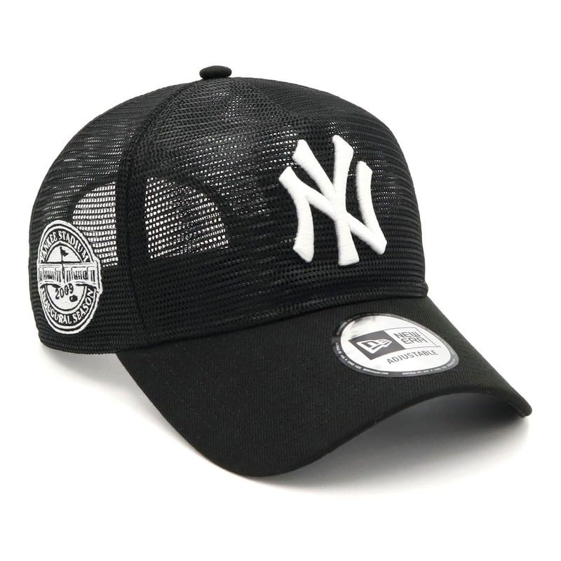 New Era Mesh Cap 9FORTY A-Frame Trucker NER35C1796 Side Patch ONSPOTZ ...