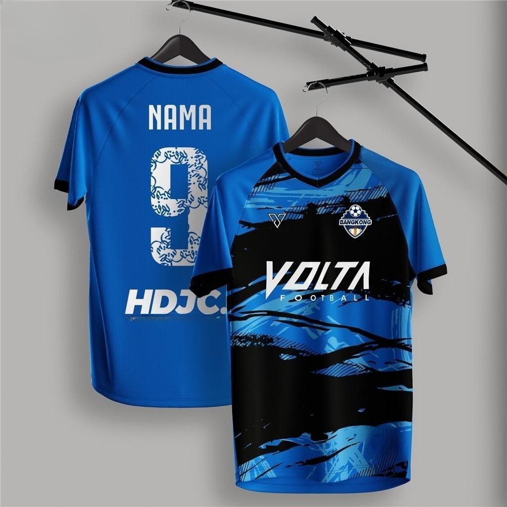 ersi Ball Football, RC-2025 BARU Design, Custom Name, Jersi Murah, Men ...