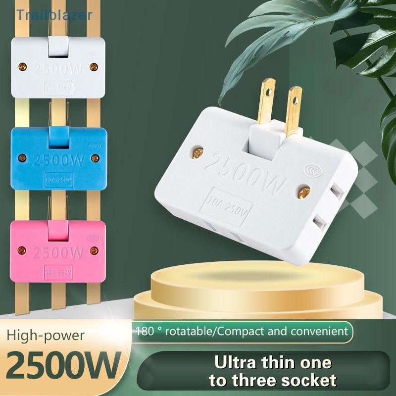 TBPH Extension Plug Adapter Rotatable Socket Converter Power Outlet ...