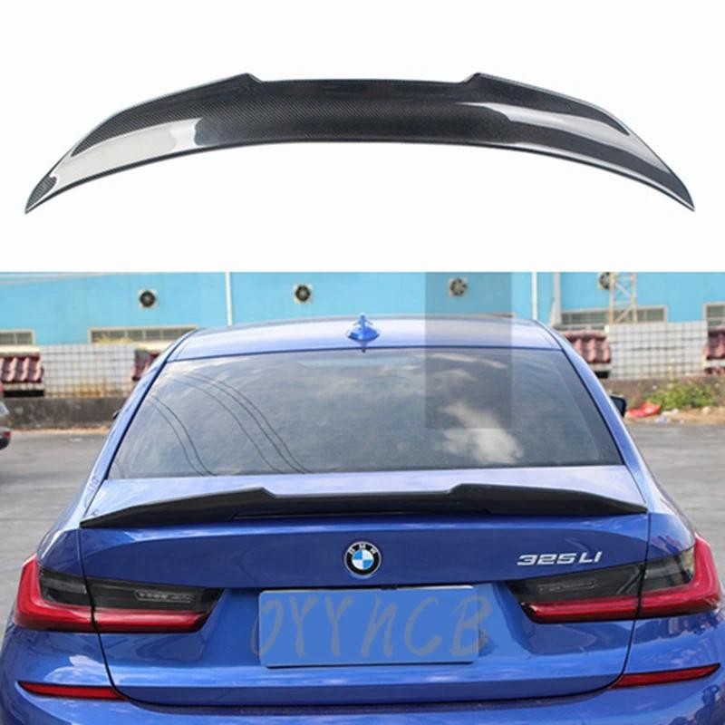 For BMW 3 Series G20 G28&M3 G80 PSM Style Carbon fiber Rear Spoiler ...