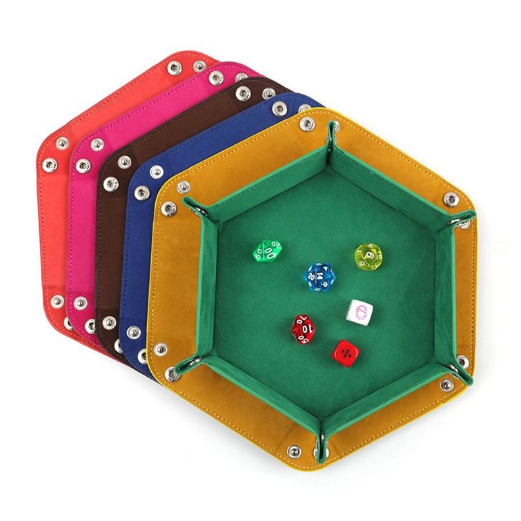 Pokémon & Yu-Gi-Oh! Leather Dice Tray PTCG Damage Counters, Dead by ...