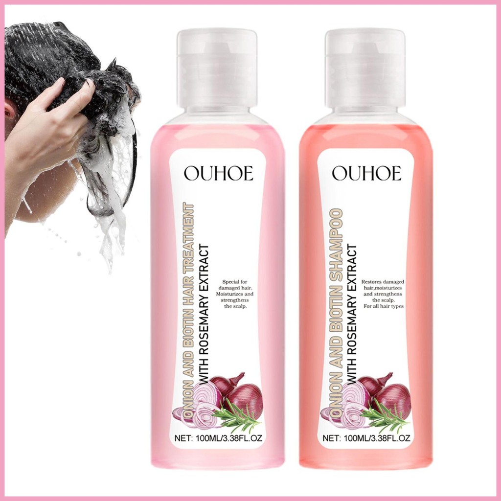 Onion Biotin And Rosemary Shampoo Thinning Hair Shampoo And Conditioner ...