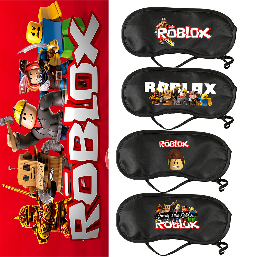 Popular Roblox cartoon anime peripheral eye mask, light blocking sleep ...