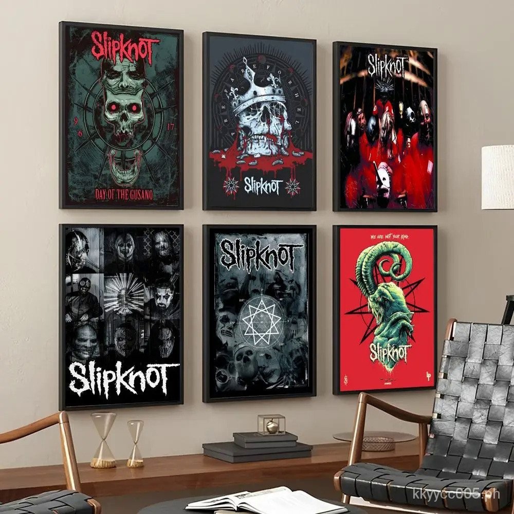 Classic Heavy Metal Rock S-Slipknot Poster Anime Posters Sticky HD ...