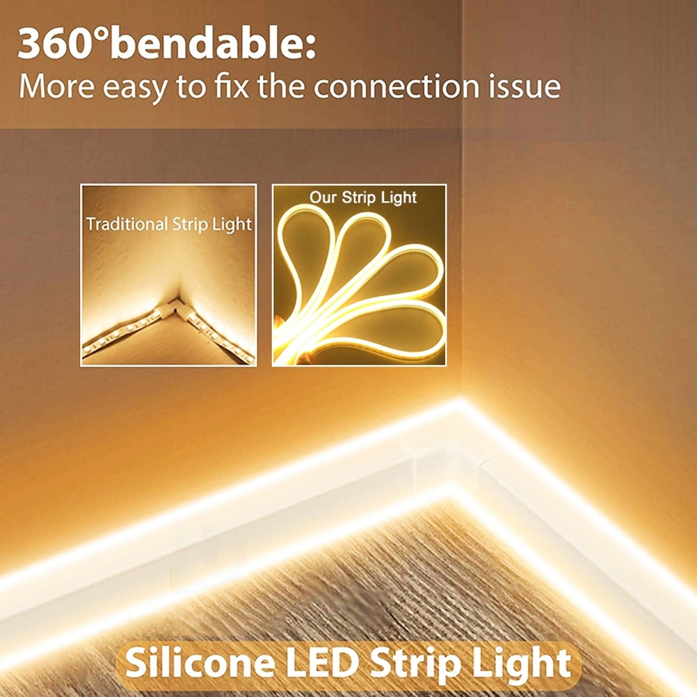 LED Neon light strip Flexible silicone light strip Strip light ...
