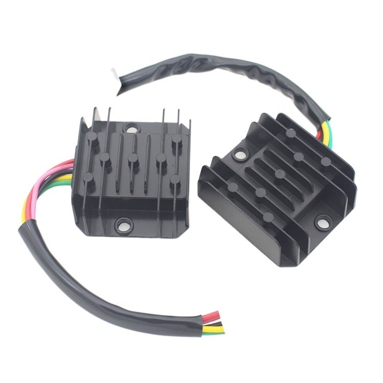 Motorcycle rectifier scooter GY6125 150 voltage regulator 12V five-wire ...