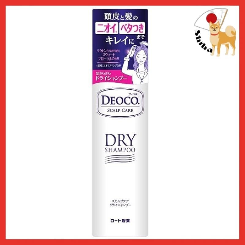 【Direct from Japan】DEOCO Scalp Care Dry Shampoo 60g (with Smooth Powder ...