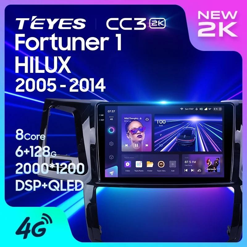TEYES CC3L CC3 2K For Toyota Fortuner 1 AN50 AN60 HILUX Revo Vigo 2005 - 2014 Car Radio ...