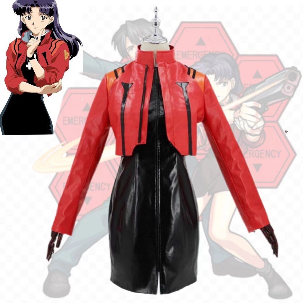 Neon GENESIS EVANGELION/EVA Katsuragi Misato cosplay costumes EVANGELION cos Clothing EVANGELION ...