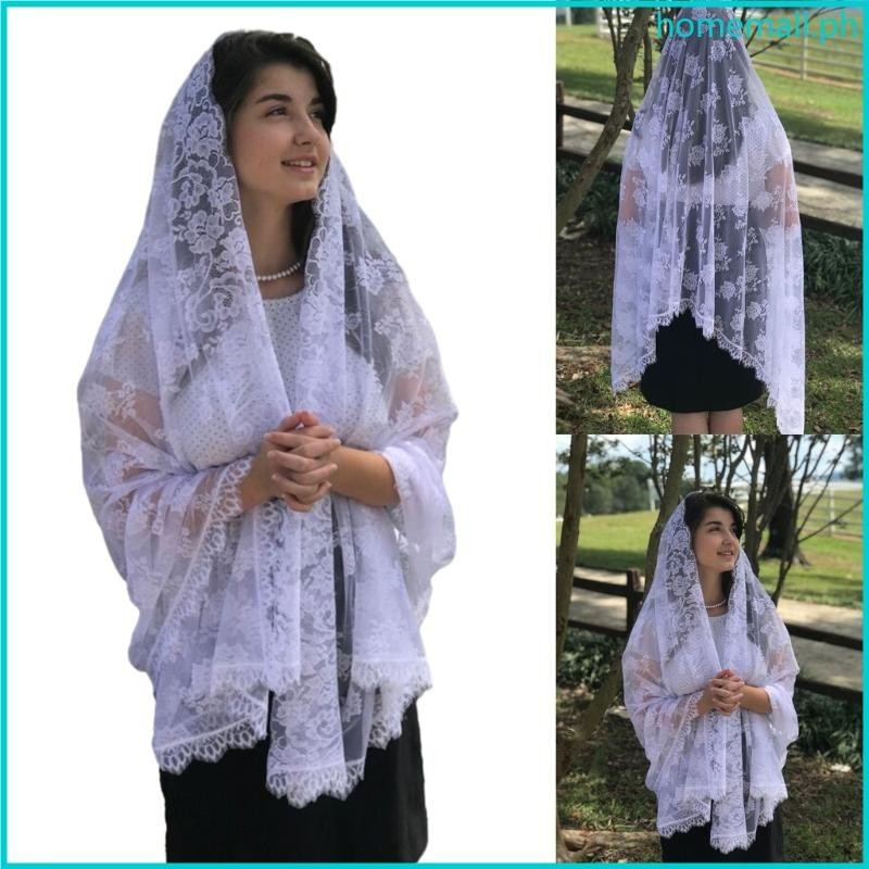 HO Woman Sheer Shawl with Floral Pattern Summer Cool Lightweight Shawl ...