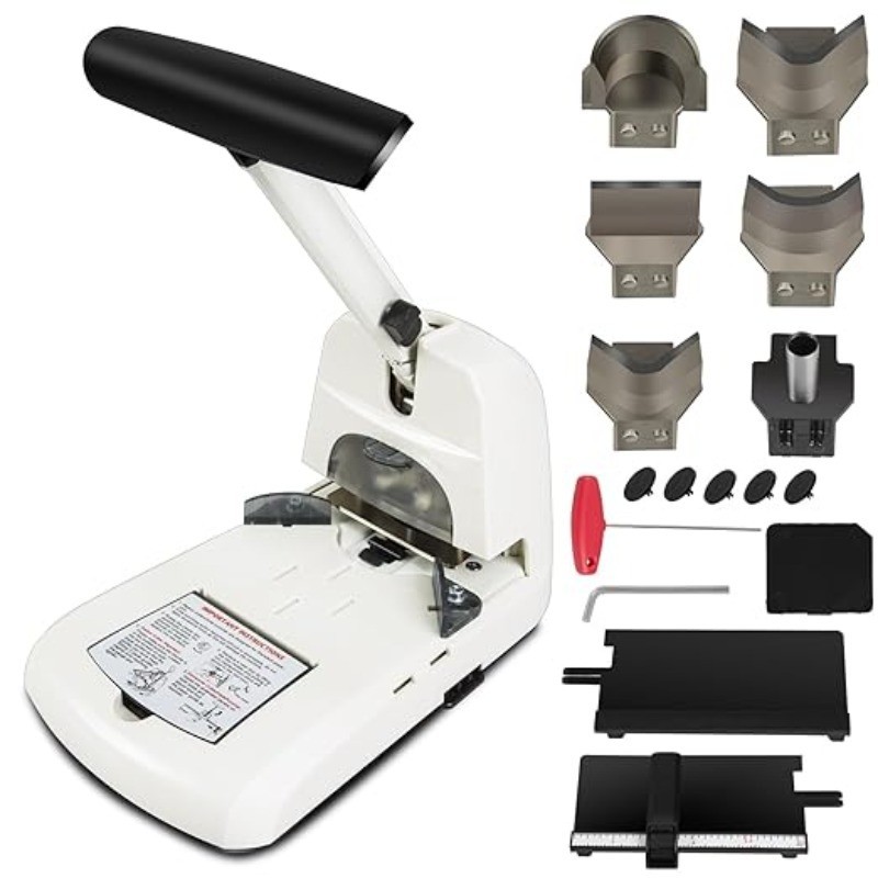 Xizhi KW-triO 6 in 1 Punch Corner Rounder Cutter 5 Dies R3.5/ R6/R10 ...