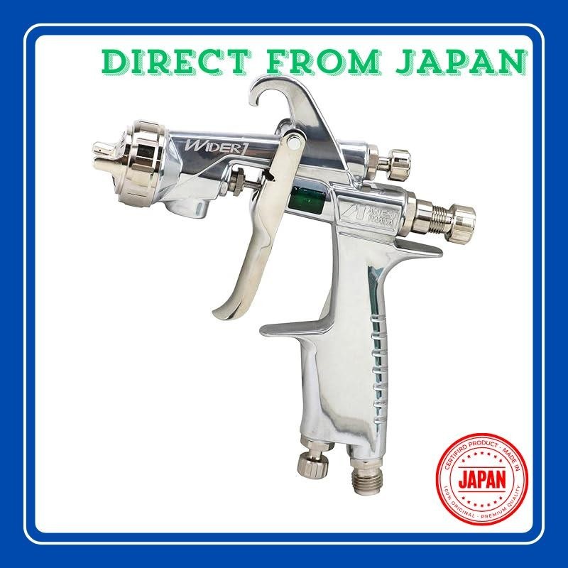Anest Iwata WIDER Gun Series Gravity spray gun, 1.0mm dia. WIDER1-10E1G Silver | Shopee Philippines