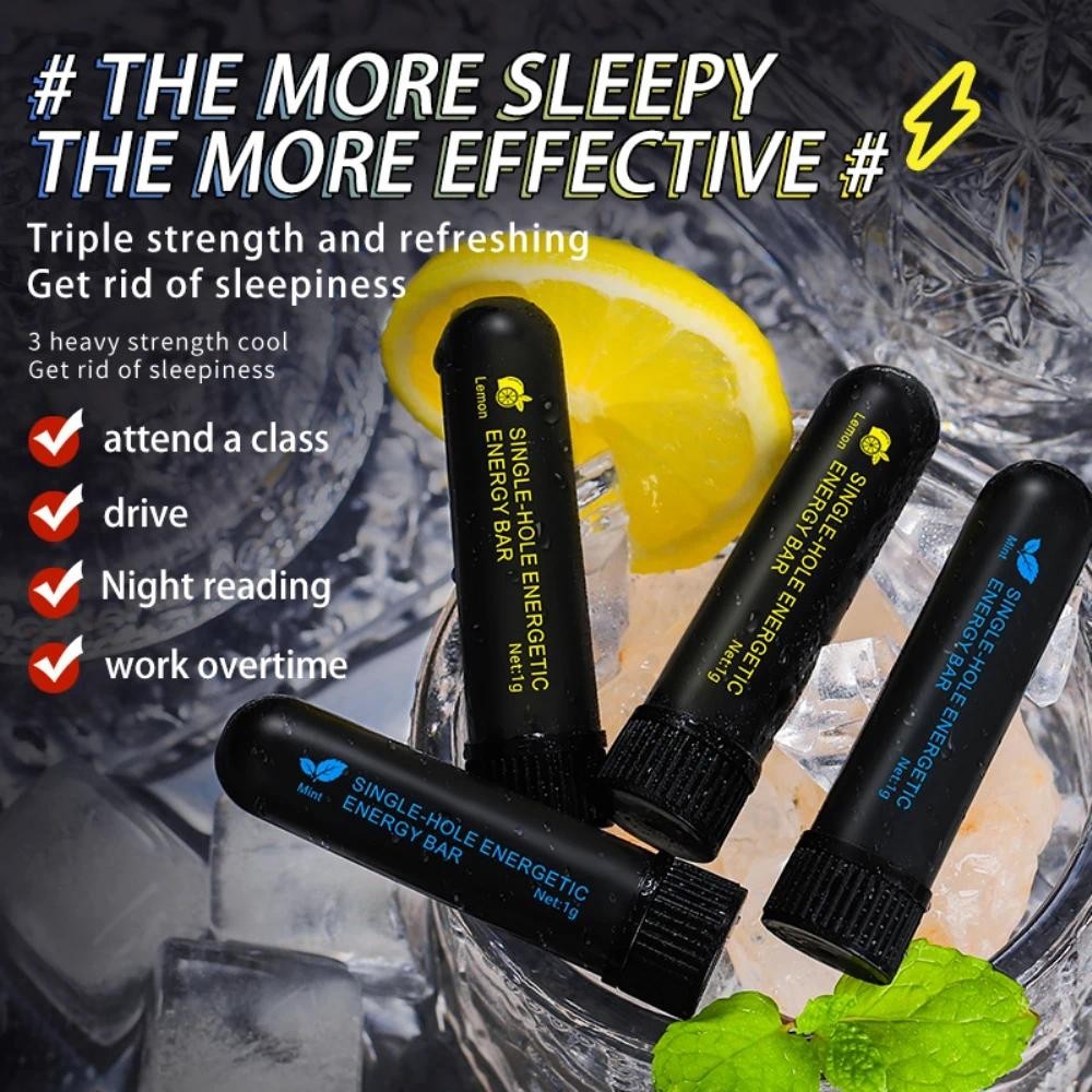 Single-hole Energizing Energy Bar Aromatherapy Nasal Inhaler Energy ...
