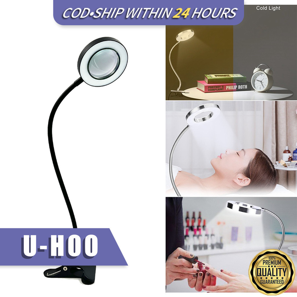 Eyelash LED Light Lamp with Magnifying Glass Salon Beauty Salon Special ...