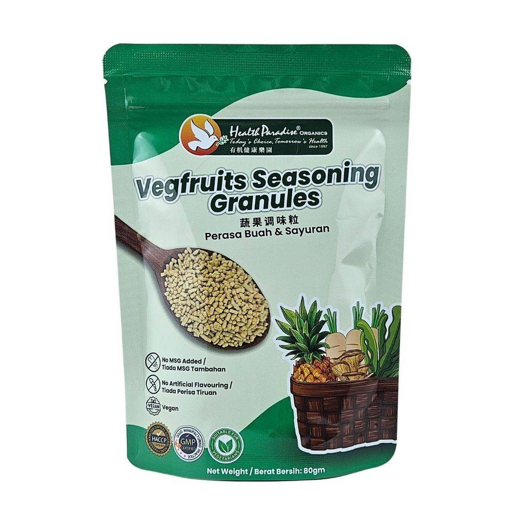 HEALTH PARADISE VEGFRUITS SEASONING GRANULES 80G | Shopee Philippines