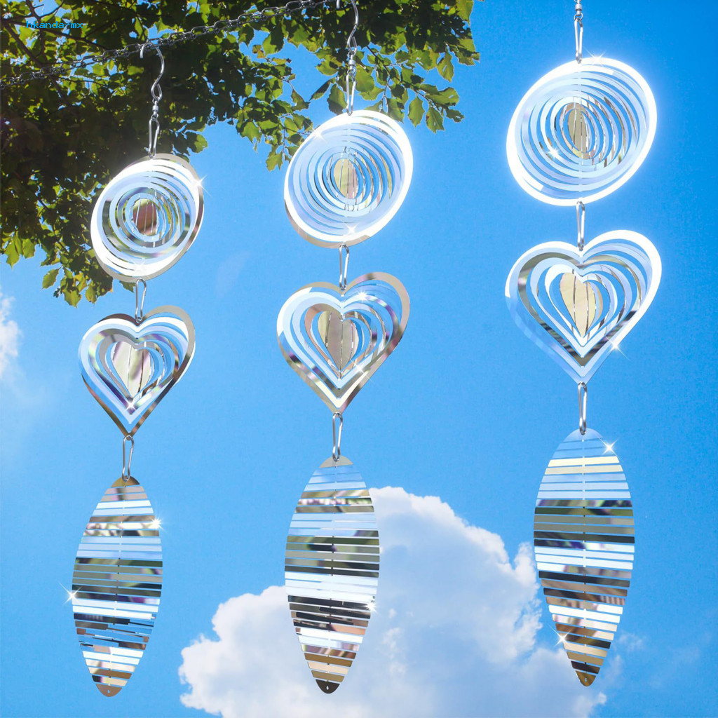 hkanda Bird Repellent Wind Spinner Reflective Bird Repellent Device ...