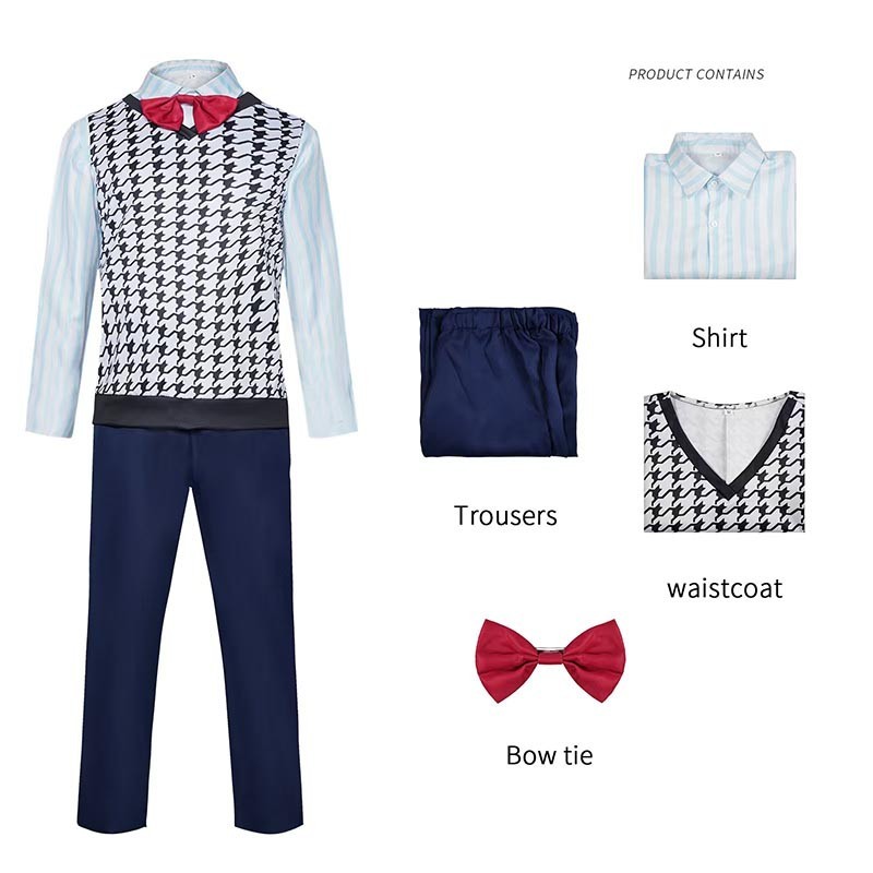 Fear Cosplay Uniform Costume 2024 Movie Inside Cos Outfits Men Adult ...