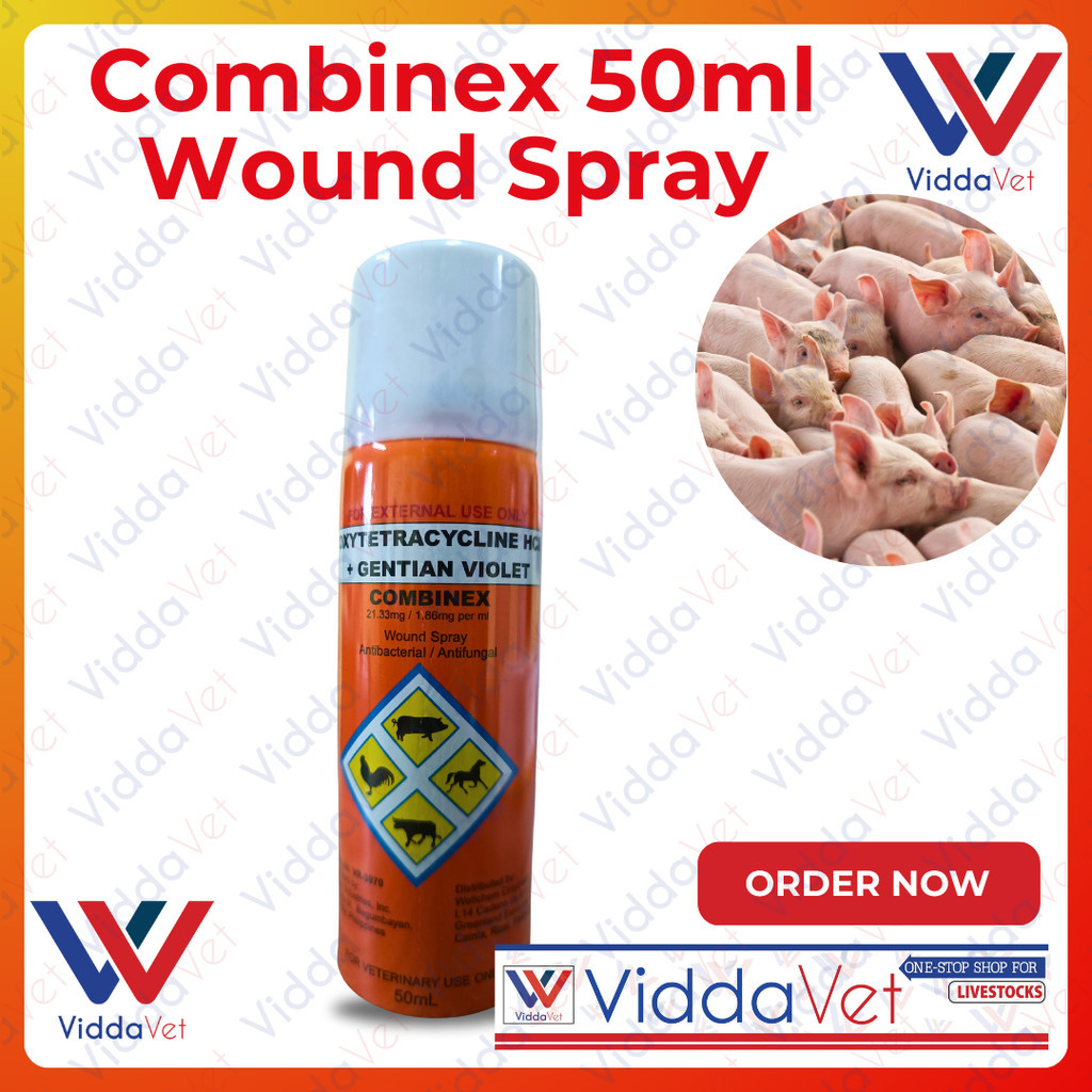 Combinex Wound Spray 50ml for pets Combinex wound spray for dogs ...