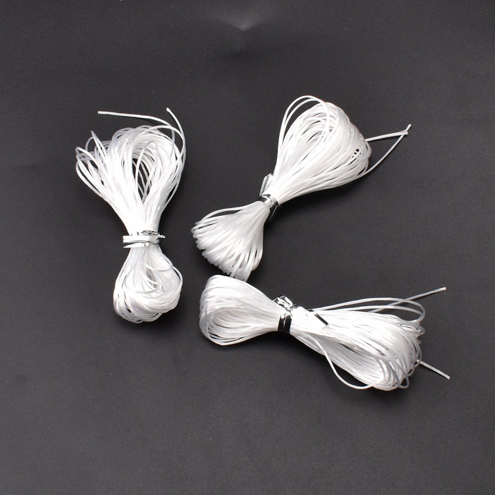 【p5s477】10Meters/lot Flat filament Bundled Elastic Line DIY Jewelry for ...