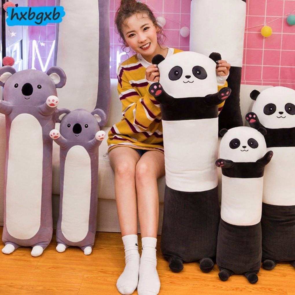 HXBGXB Long Panda Cute Soft Stuffed Cylidrical Animal Plush Toy ...