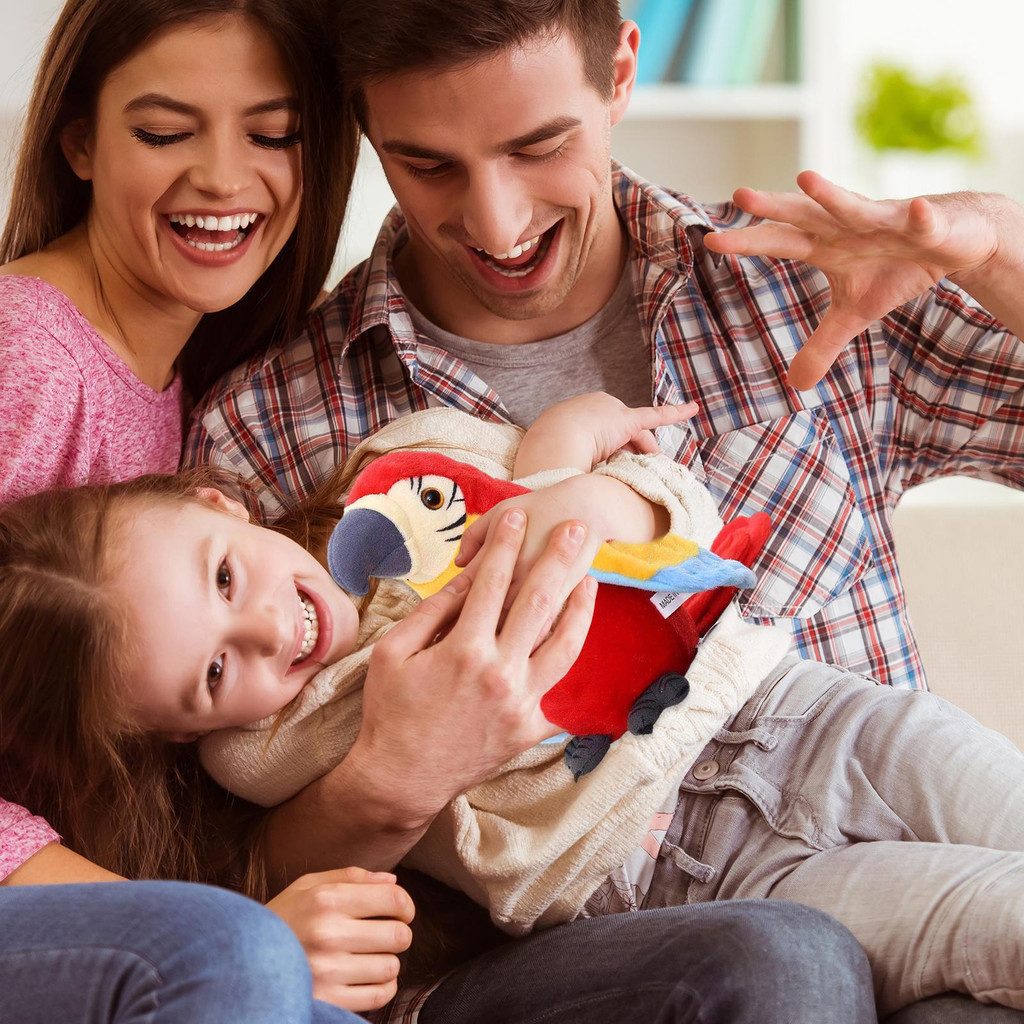 Talking Parrot Toddler Parrot Toys Talking Parrot Repeats What You Say ...
