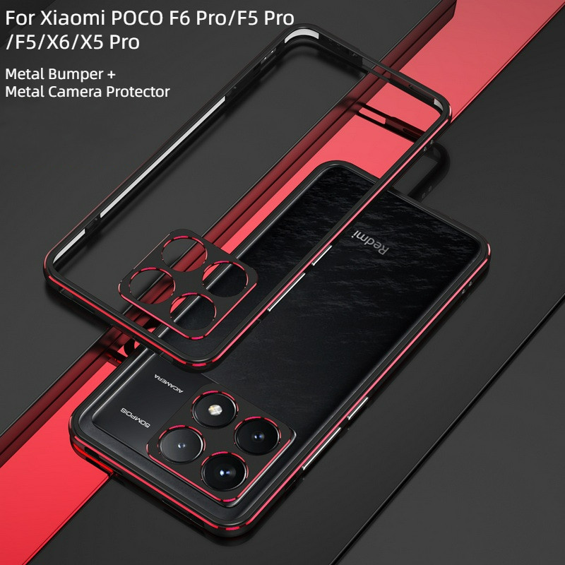 Ultra Thin Light Metal Camera Lens Protector Alloy Frame Phone Case For ...