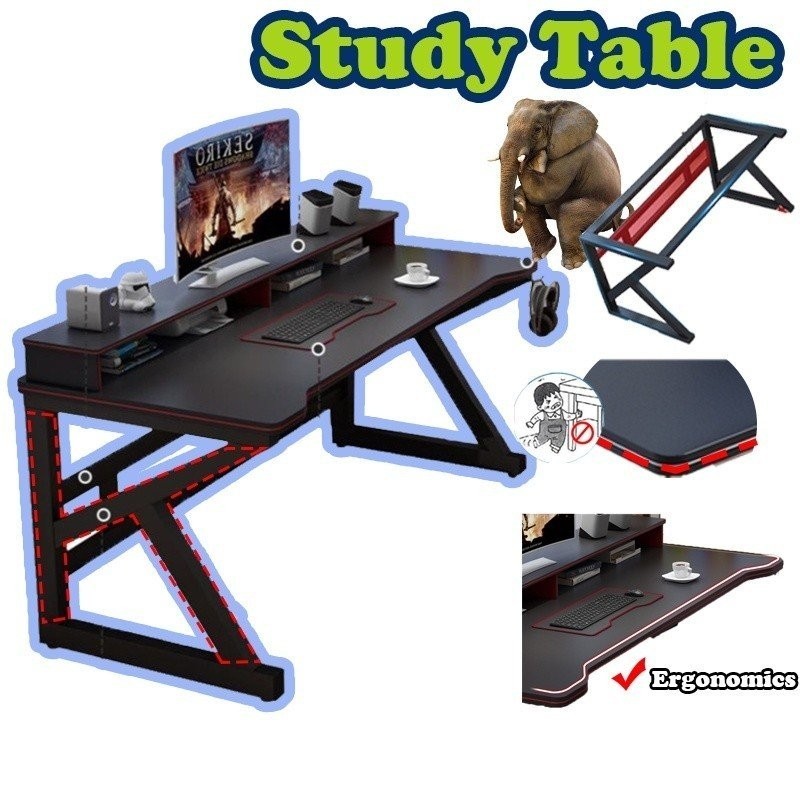 Study table computer table gaming table E-sports desk bedroom office ...