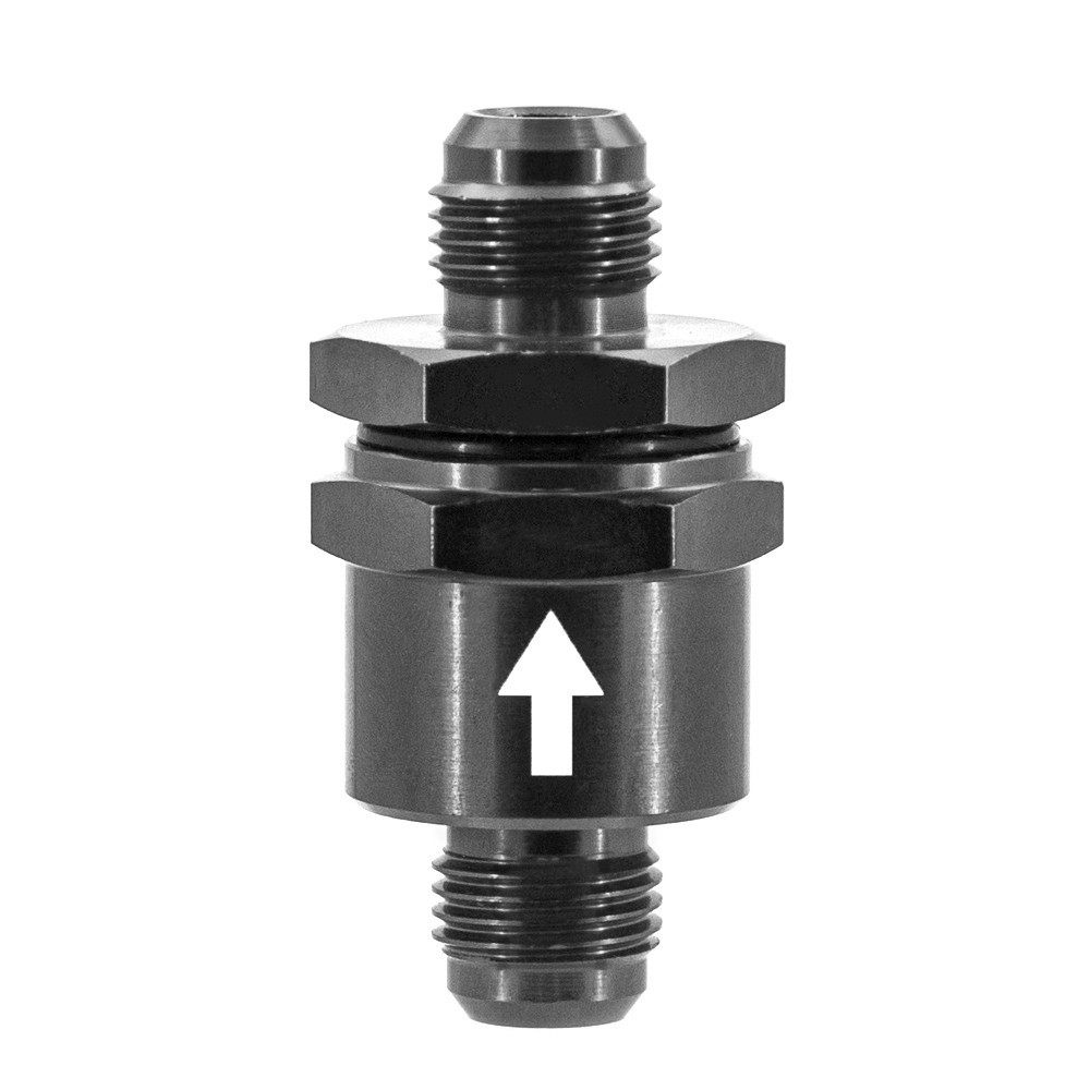 One Way AN6 AN8 AN10 Valves Aluminium Alloy Fuel Non Return Check Valve ...