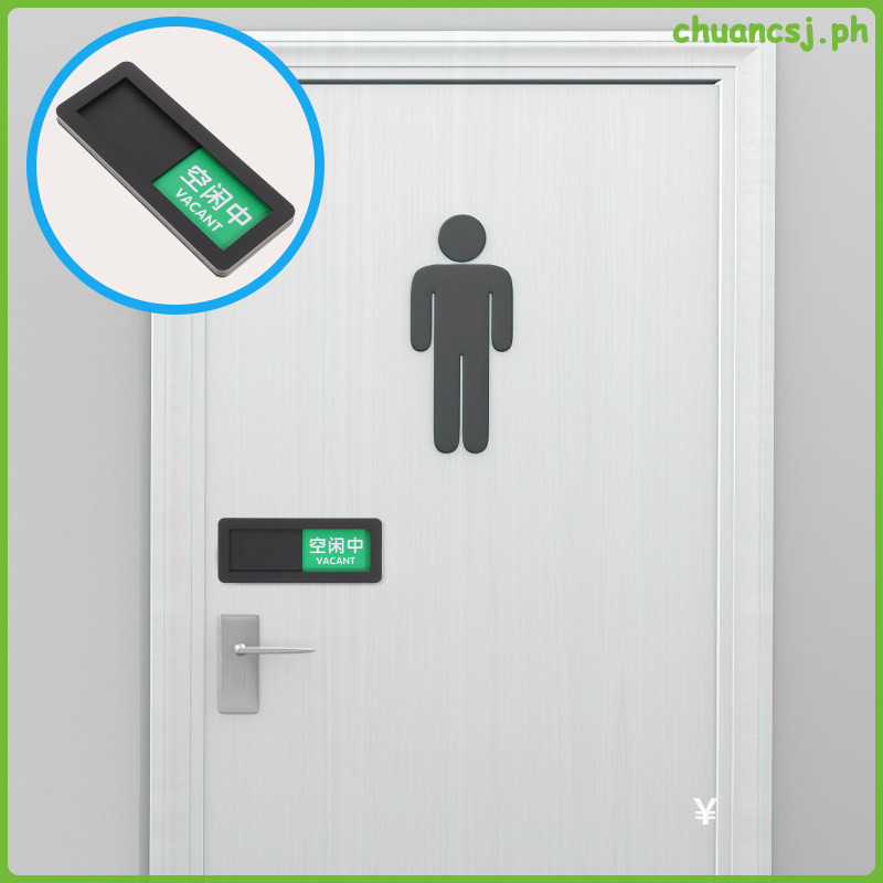 Sliding Door Signage Open and Closed Occupied Lock Bathroom Signs for ...