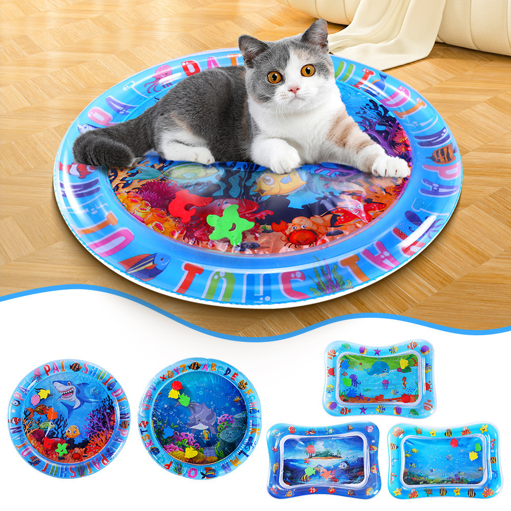 Sensory Water Play Mat for Cats Water Mat for Cat and Dog Thickened ...