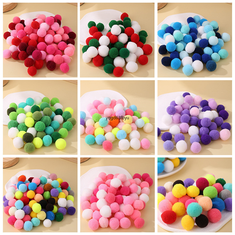 Colorful Plush Ball Toy Decoration Cute Available At POPMART LABUBU ...