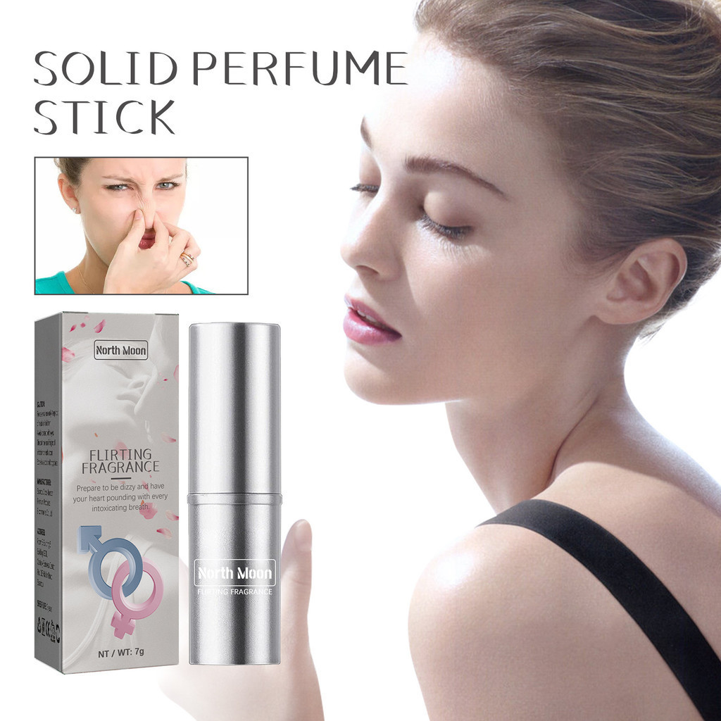 Solid Perfume Stick Female Light Fragrance Lasting Antiperspirant ...