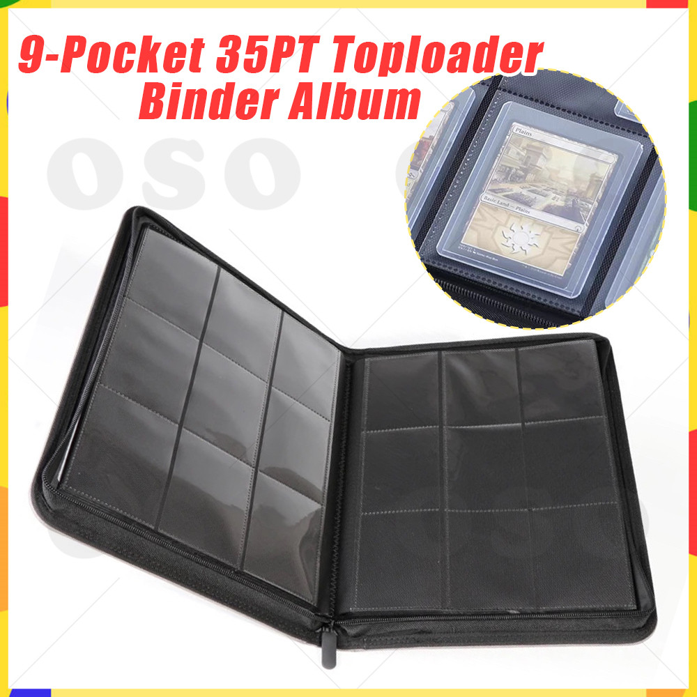 270 Pockets Toploader Binder KPOP NBA Pokemon Card Binder Photocard ...