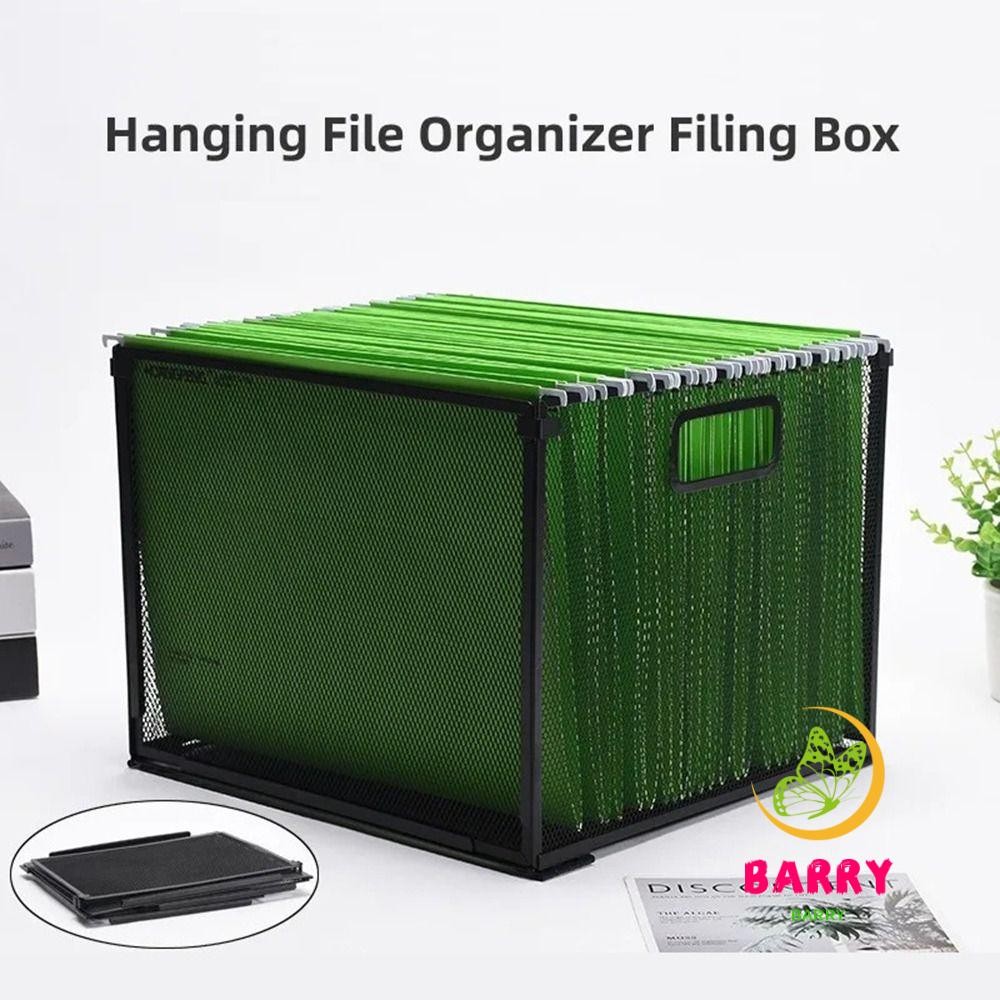 BARRY Hanging File Folder Organizer, Mesh Metal Folders Not Included ...