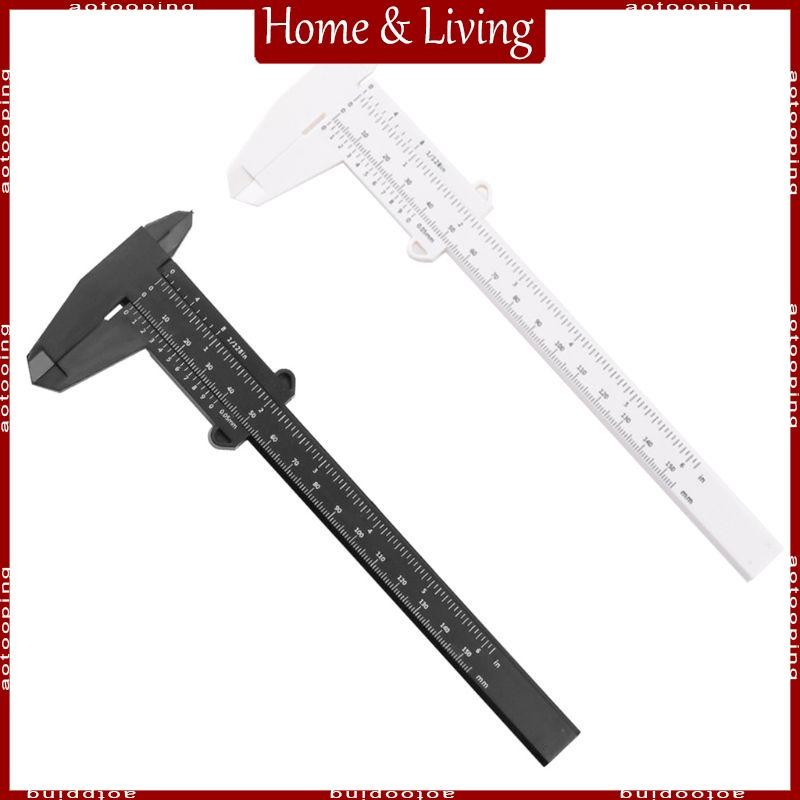 AOTO 150mm 0 5 Vernier Caliper with Accuracy Scale Gauge Ruler Practical Woodworking DIY ...