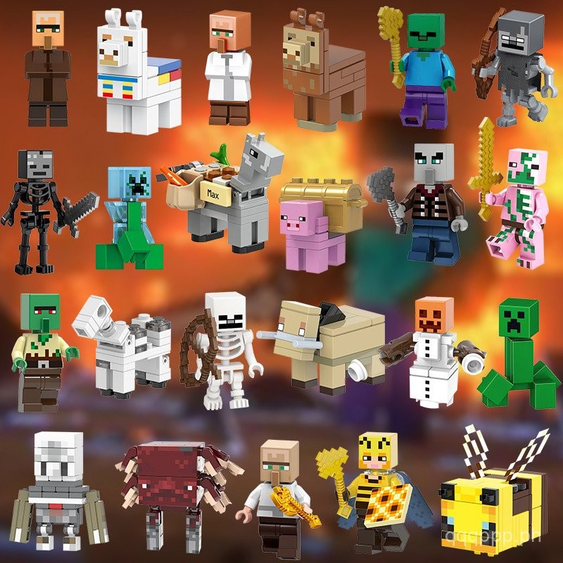Minecraft Annoying Villager Brick Figure Building Kit mc Peripheral ...
