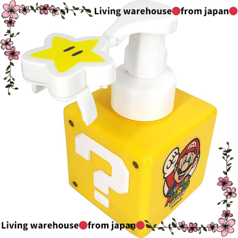 hello from japan Super Mario Foam Type Soap Dispenser 500ml | Shopee ...