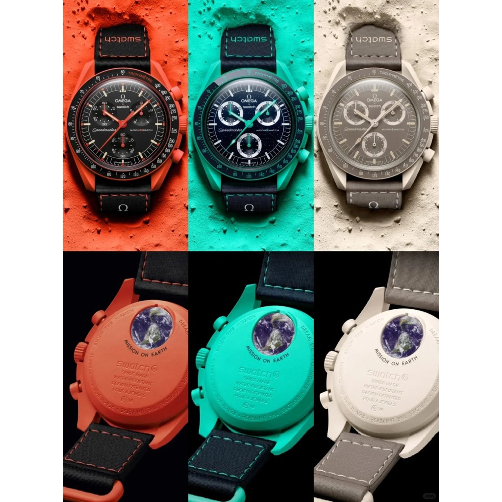 Speedmaster Moonswatch Man's Watches MISSION ON EARTH Full Function ...