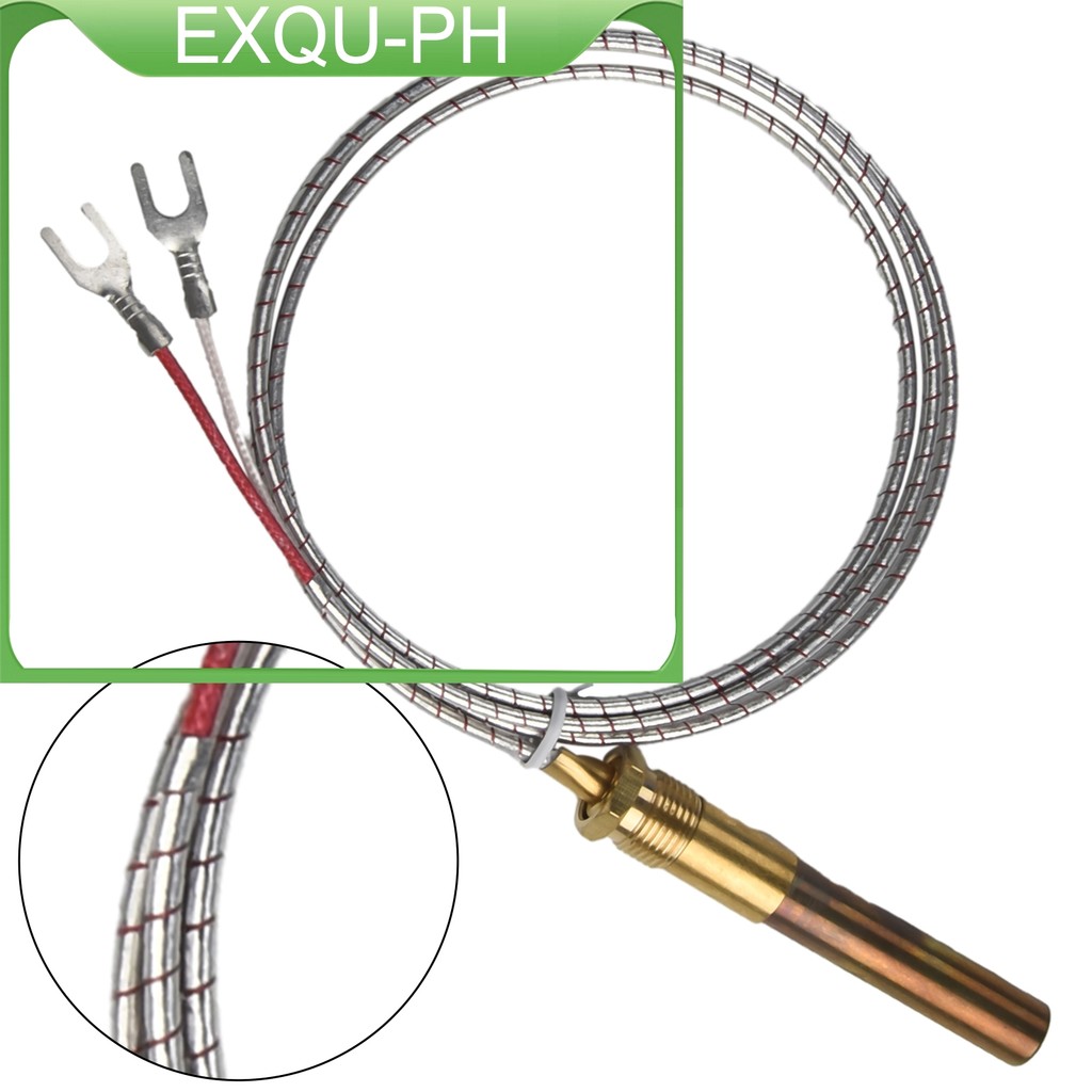 (EXQU-PH) Gas Fireplace Heater Temperature Sensor Thermopile For Pilot ...